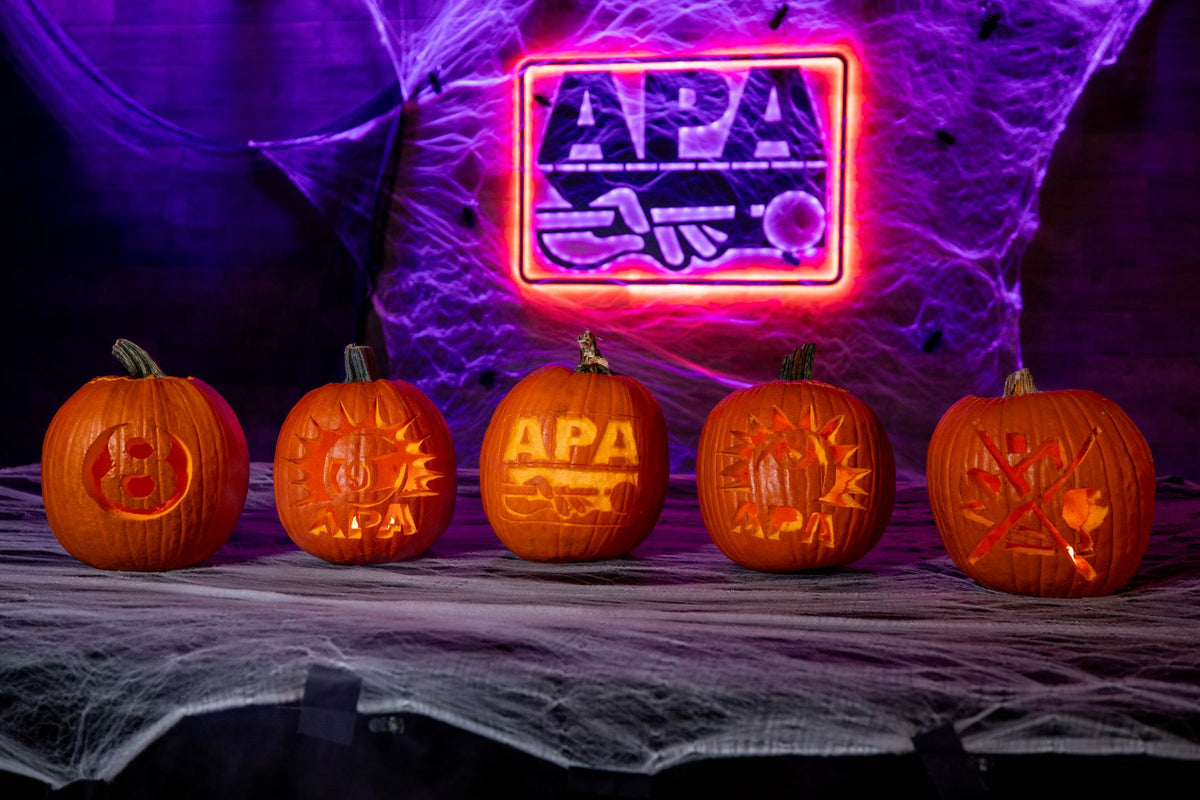 Pool-Themed Pumpkin Carving Templates – American Poolplayers Associati ...